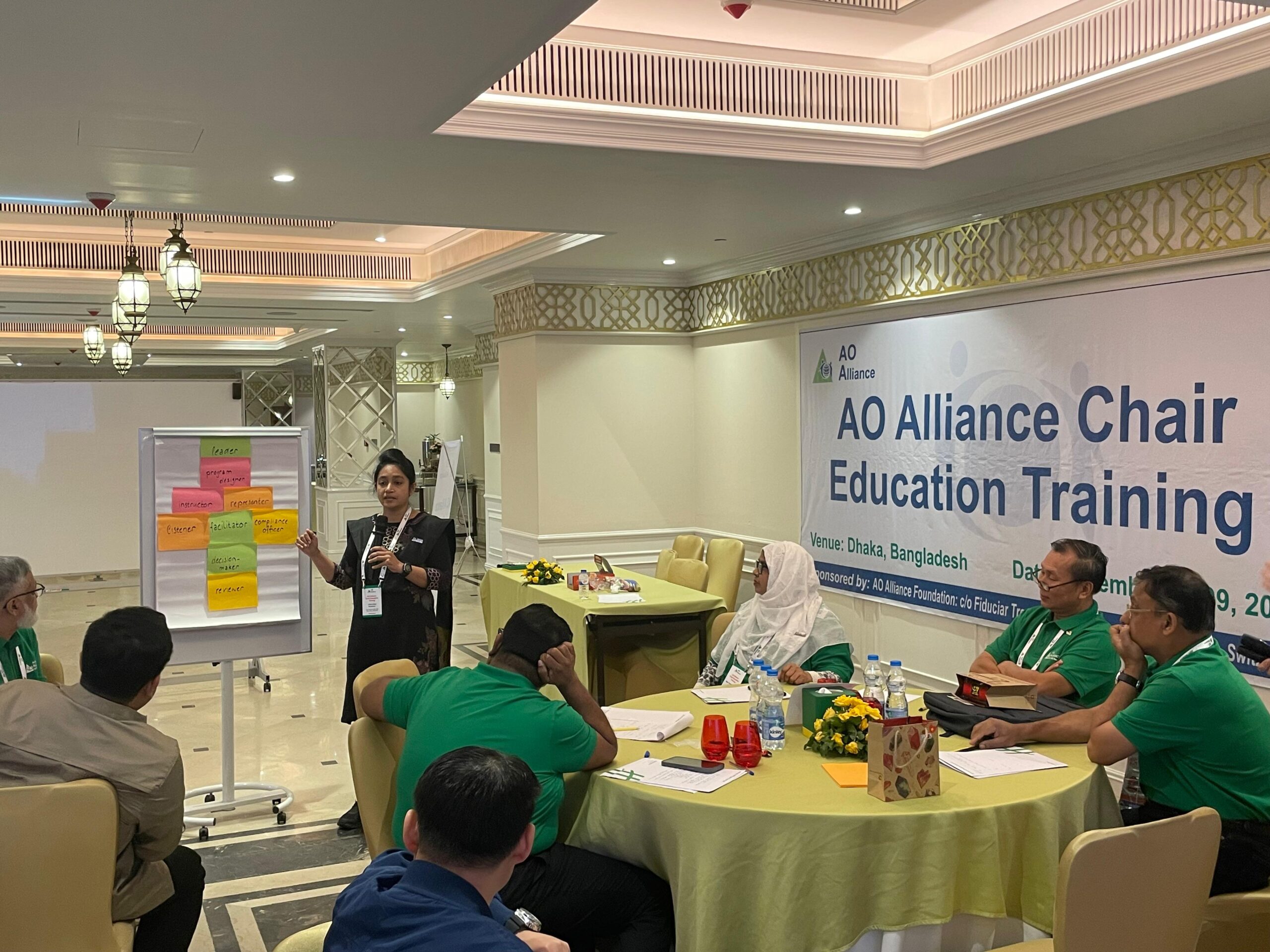 Asia faculty attend Chair Education Training course in Bangladesh | AO ...